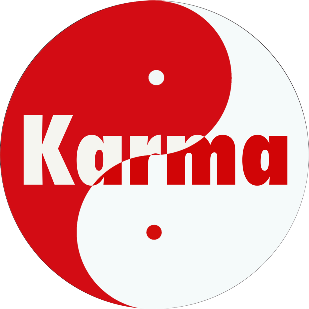 Karma – Red / White Slipmat – Custom Slipmats
